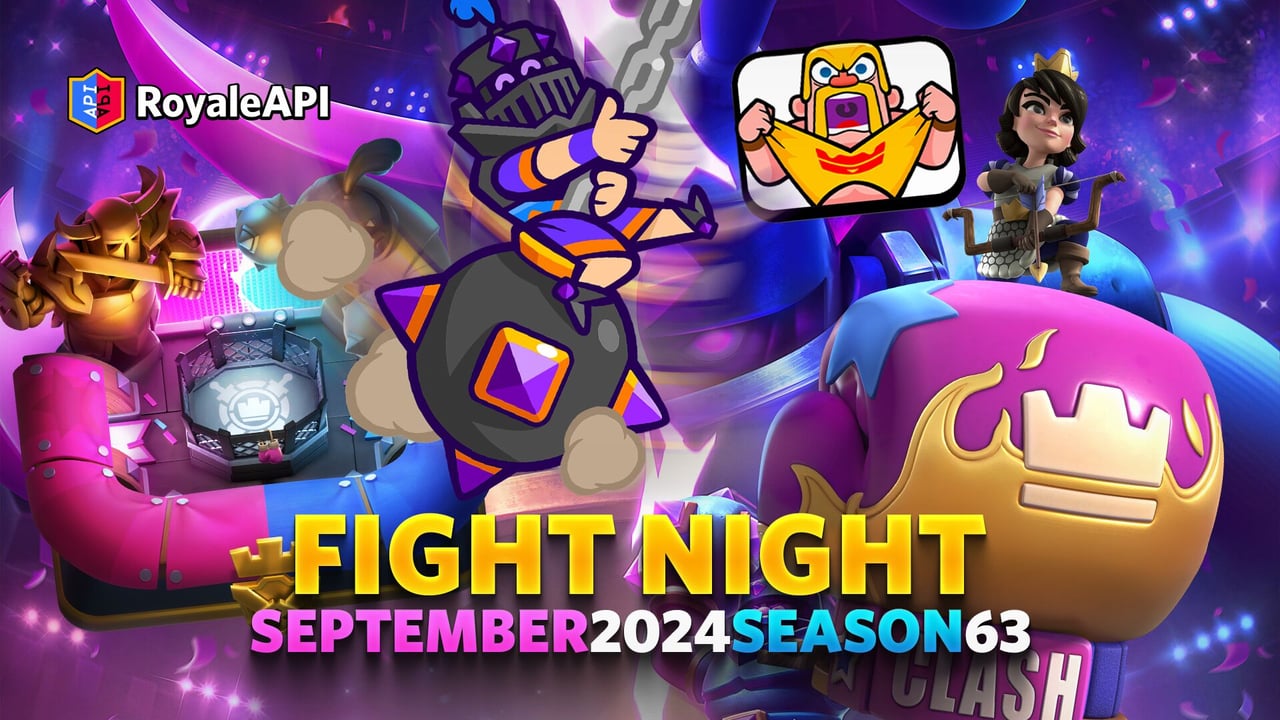 Season 63 Fight Night - Pekka vs Mega Knight (September 2024) - Clash Royale News Blog - RoyaleAPI