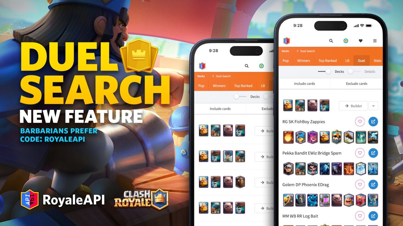 Duel Deck Search - Clash Royale News Blog - RoyaleAPI
